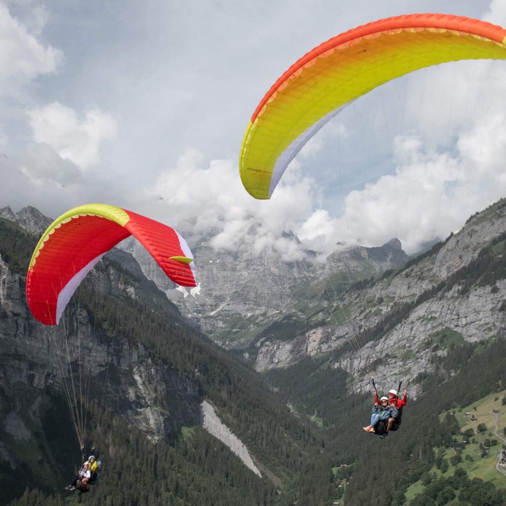 TANDEM FLIGHT – Paragliding Gstaad Switzerland